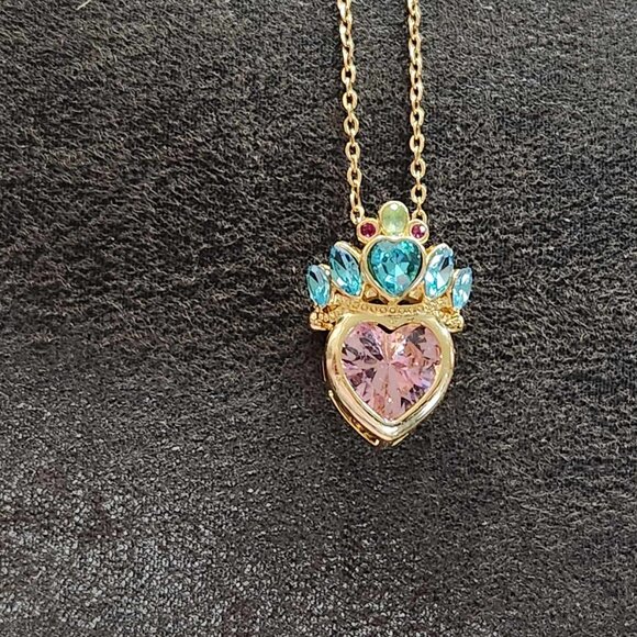 Jewelry | Gold Pink Heart Barbie Princess Charm School Blair Hadley ...